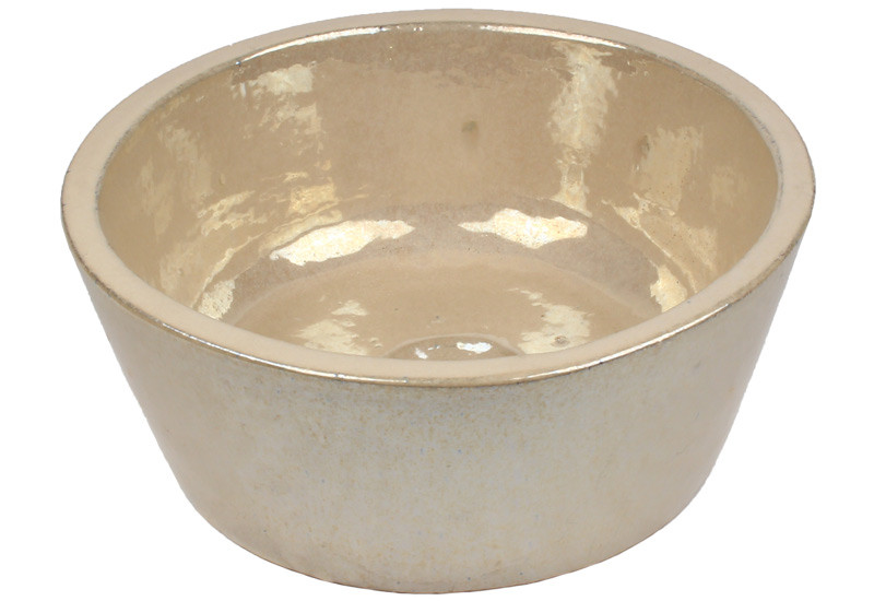 Circular table-top wash hand basin
