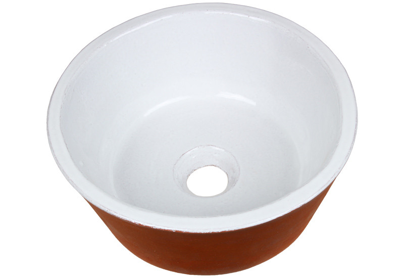 Circular table-top wash hand basin
